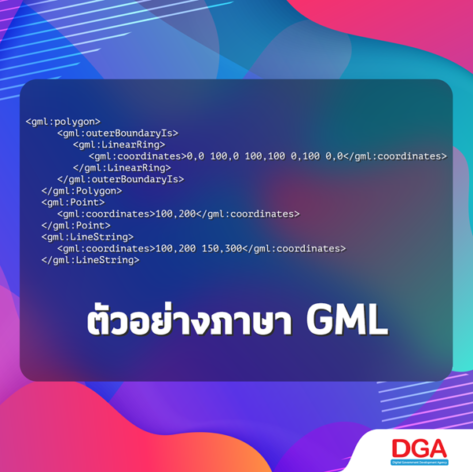 GML มาตรฐานของการจัดเก็บและแลกเปลี่ยนข้อมูลที่ยกระดับภูมิสารสนเทศใน ...